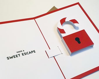 Escape Room Card - Etsy