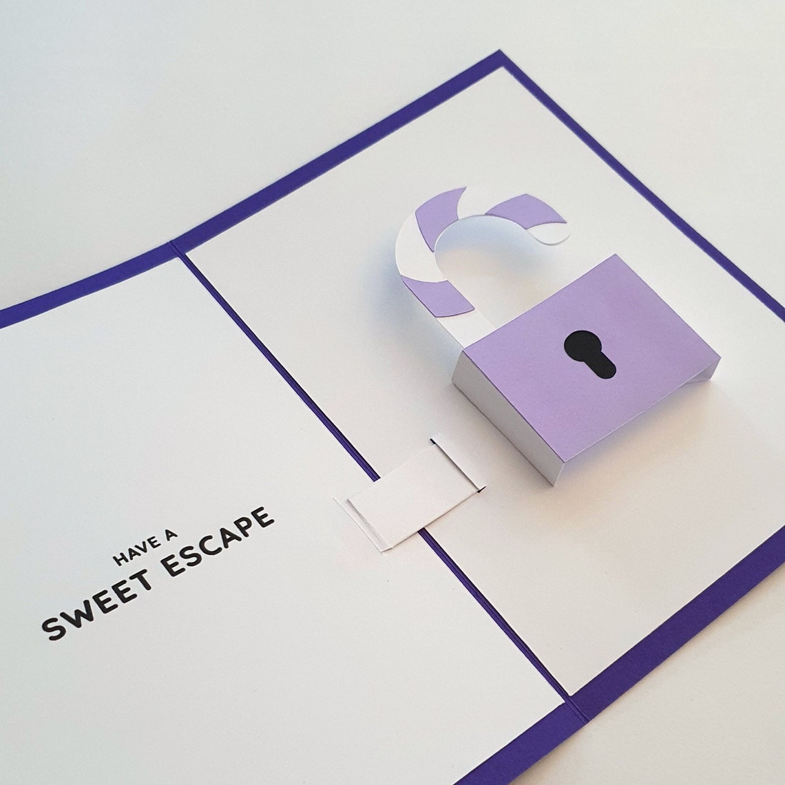 Sweet Escape Pop-up Card - PACK OF 10 - Escape Room Inspired Greeting ...