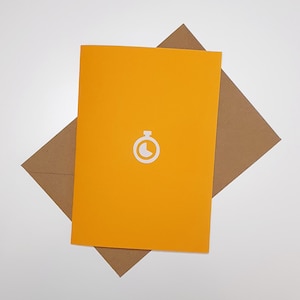 It's About Time Pop-up Card - Animated Stopwatch - Escape Room Inspired ...