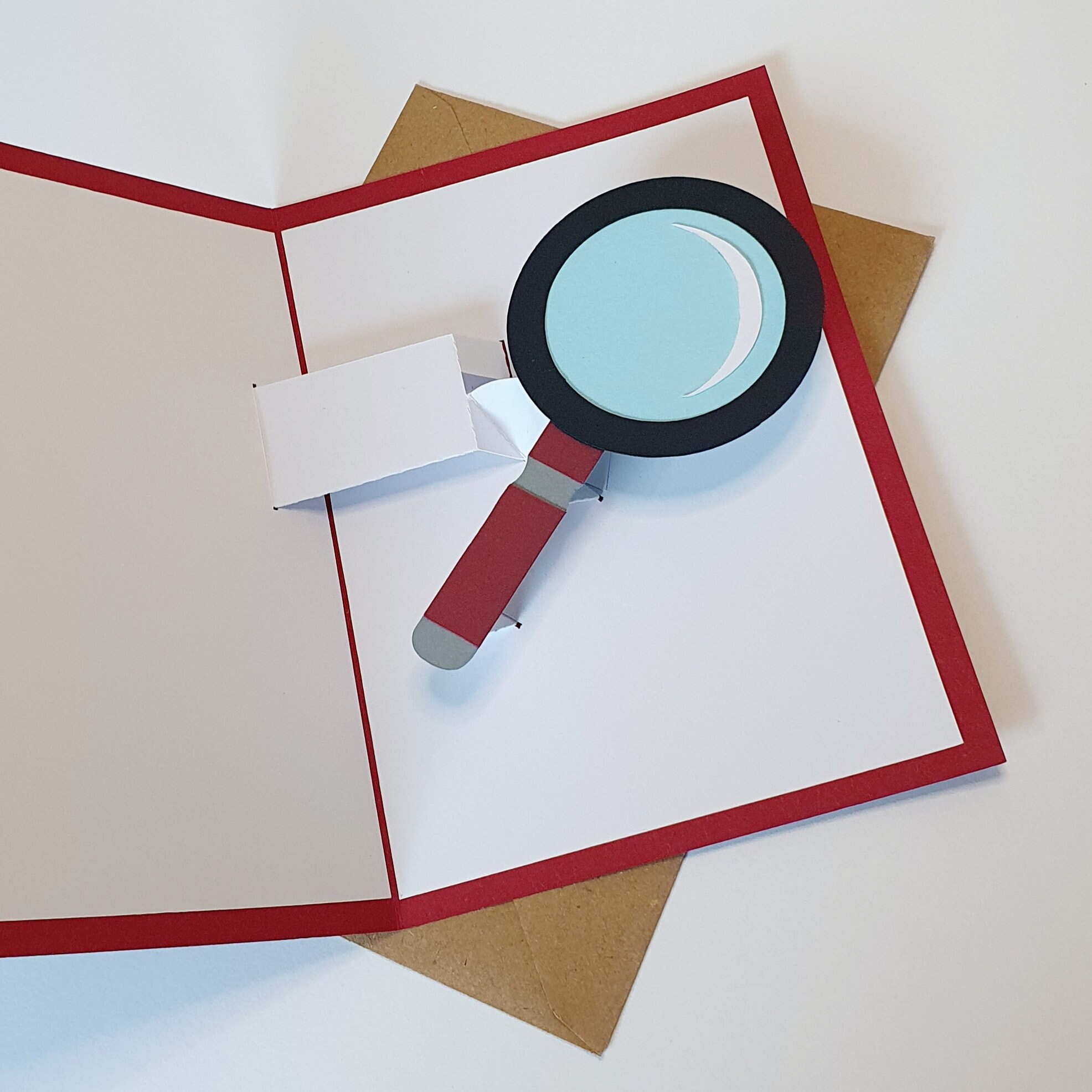 Find the Clues Pop-up Card Animated Escape Room Inspired Greeting Card ...