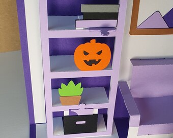 Escape Room Pop-up Greeting Card With Jigsaw Puzzle Living Room - Etsy