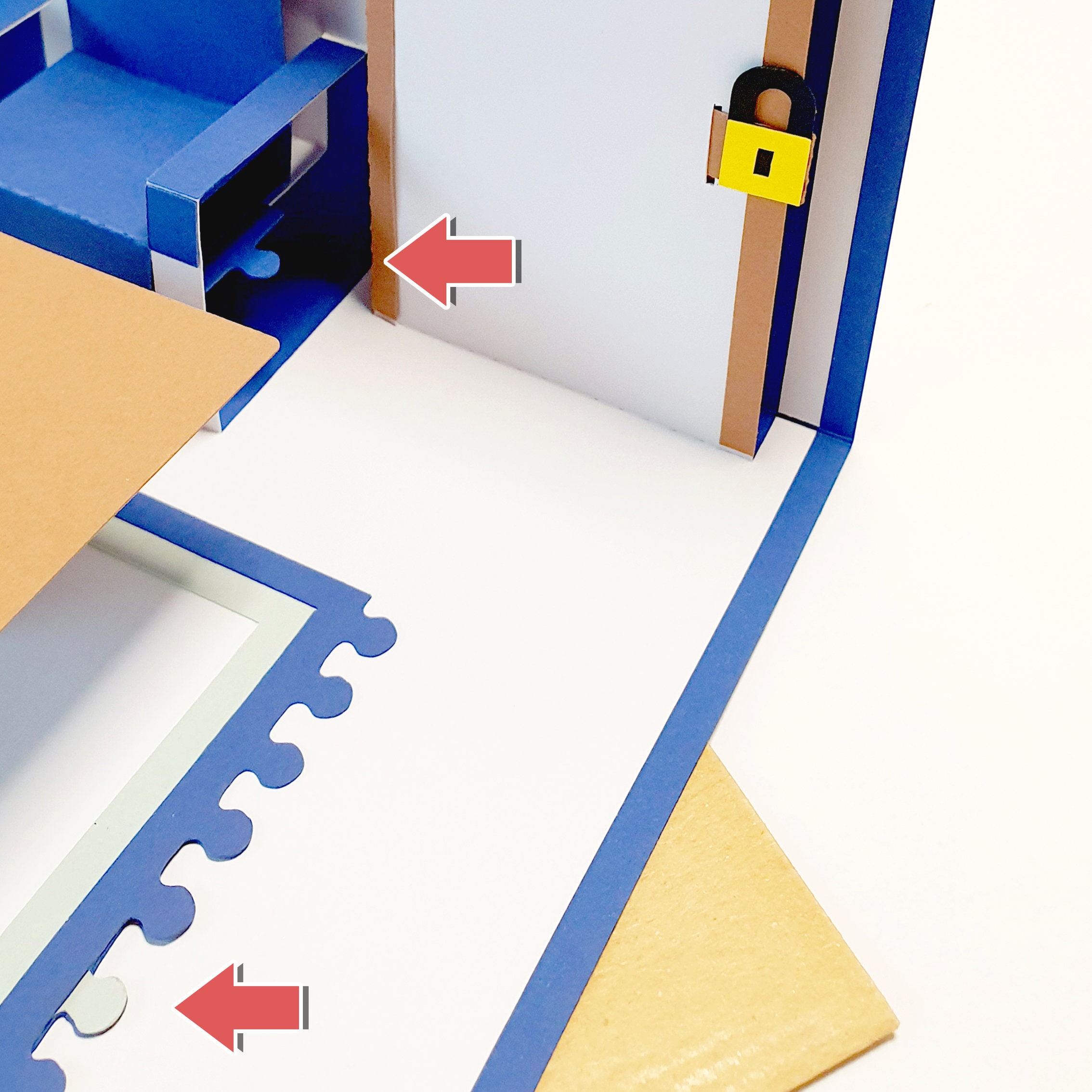 Escape Room Pop-up Greeting Card With Jigsaw Puzzle - Living Room - Etsy