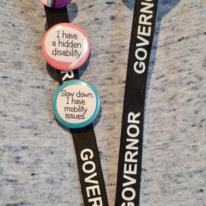 Bulk Neurodiversity and Disability Awareness Pin Badges. 31mm (1.25 ...