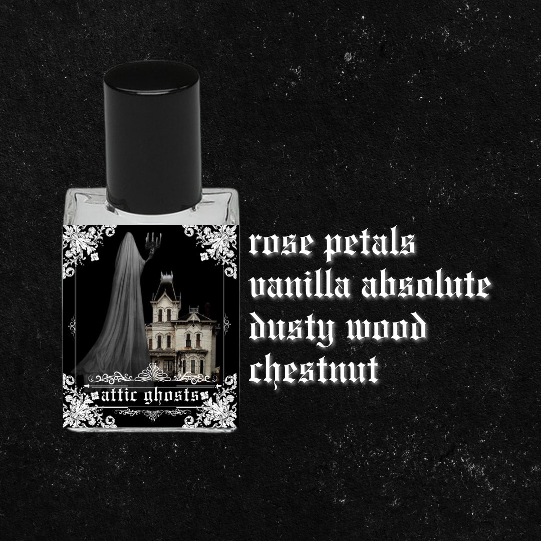 ATTIC GHOSTS // Dusty Wood, Chestnut, Smoke Whisps, Vanilla Absolute ...