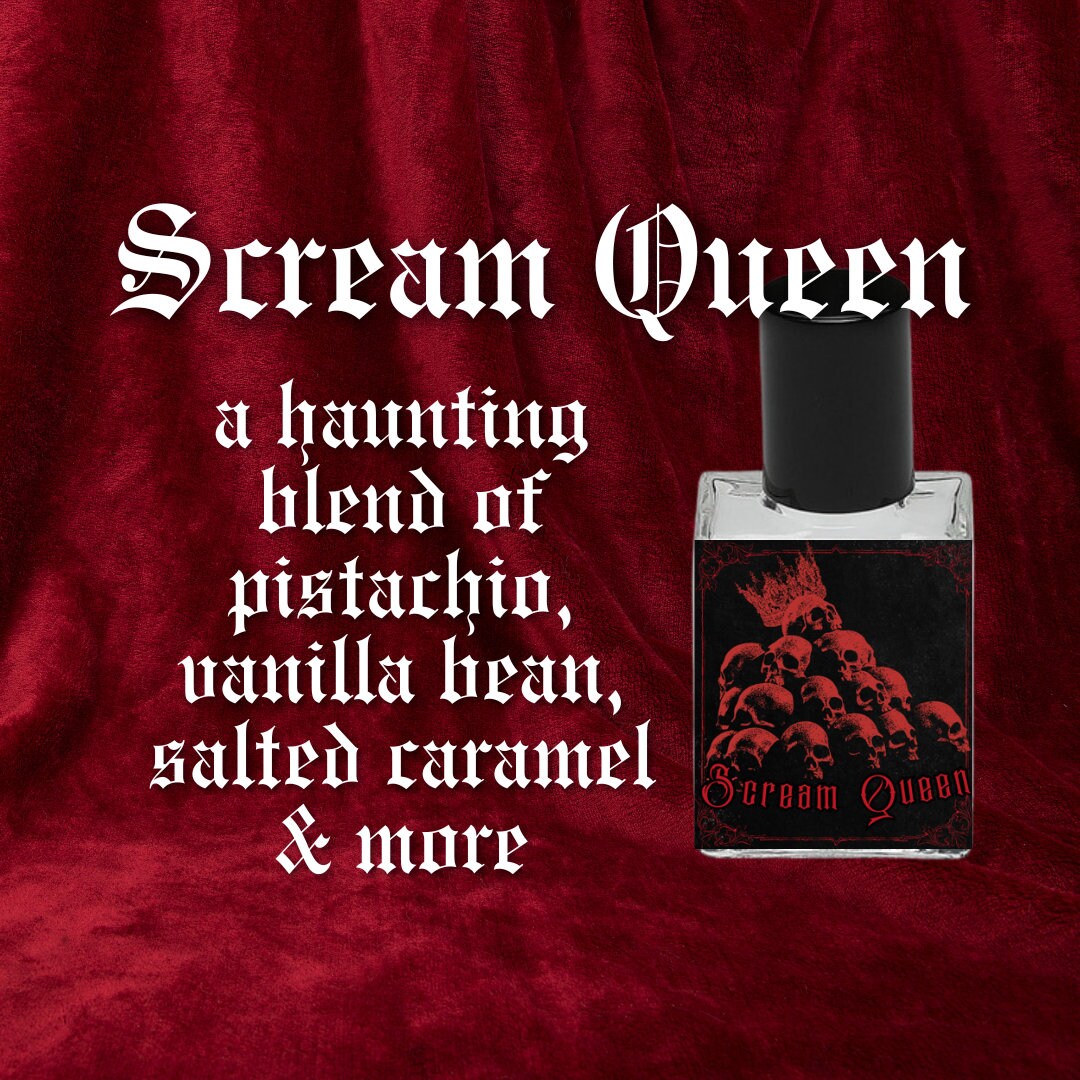 SCREAM QUEEN // Pistachio, Toasted Almond, Vanilla Bean, Salted Caramel ...