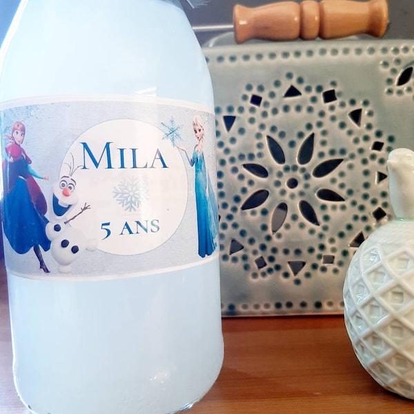 Frozen Name Label - Etsy