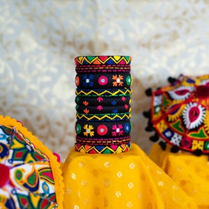 Colorful Navratri Bangles, Bohemian Jewelry, Custom Jewelry ...
