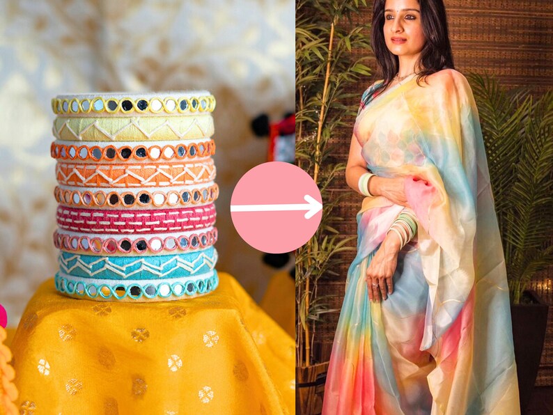 Pastel Colored Bangles, Indian Bangles in Pink, Customized Bangles, Indian Party Wear Bracelet ...