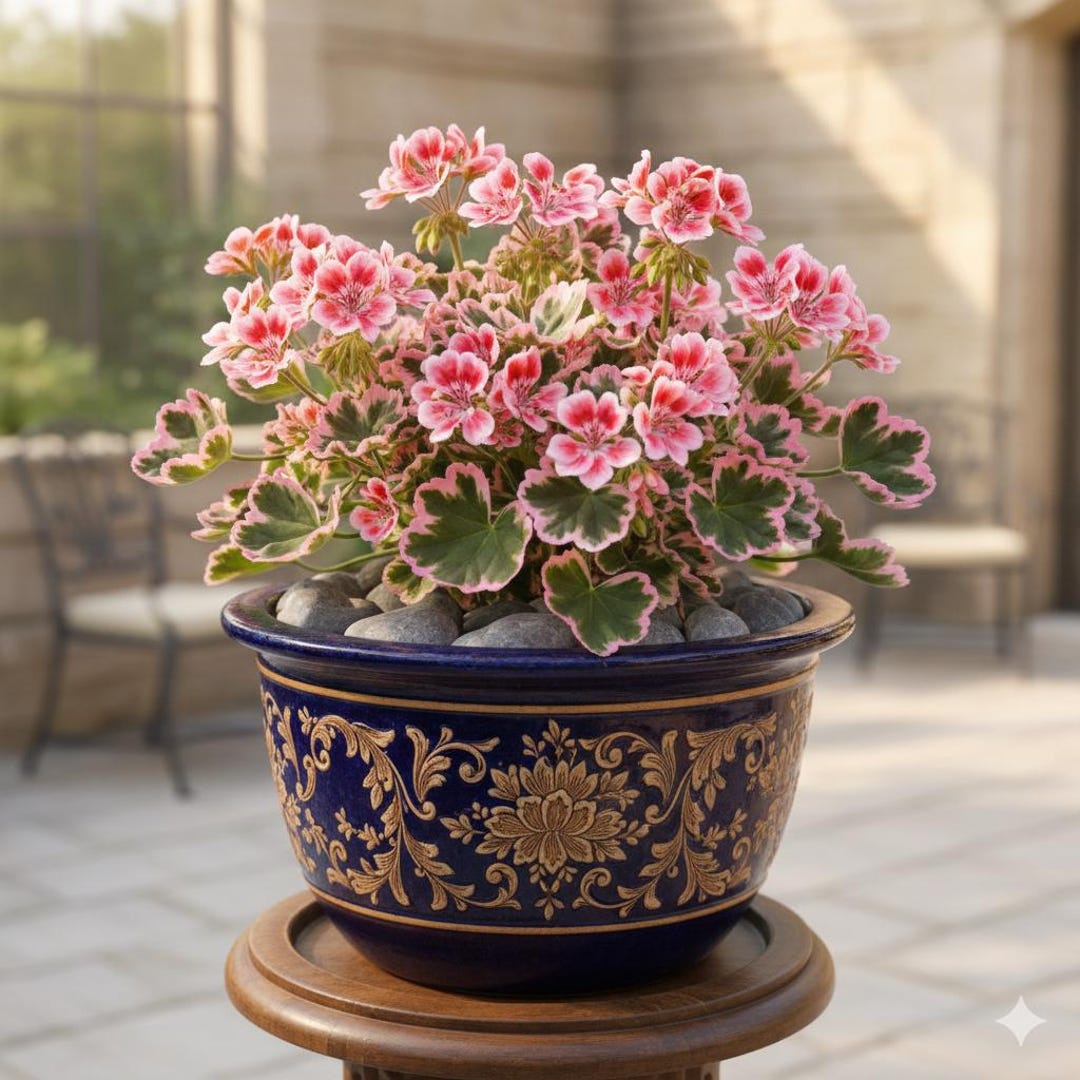 25+ Ice Queen Geranium Seeds for Garden Planting | Elegant White ...