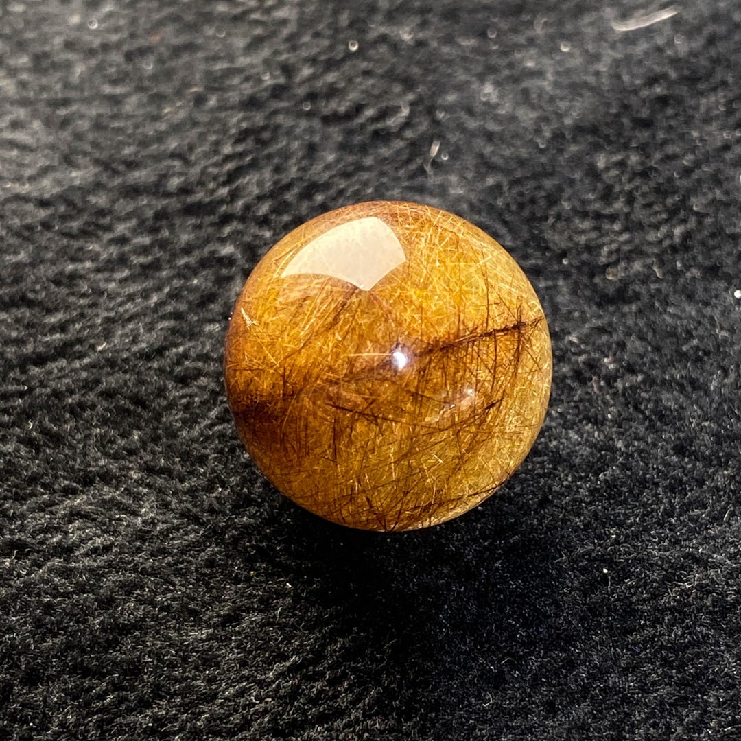 Natural Golden Rutile Quartz Sphere , Rutilated Quartz Ball , Rutile ...