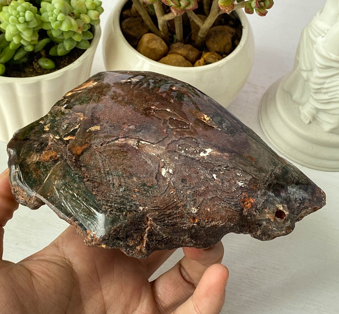 Red Garden Quartz Freeform , Lodolite Quartz Freeform , Friends Gift ...