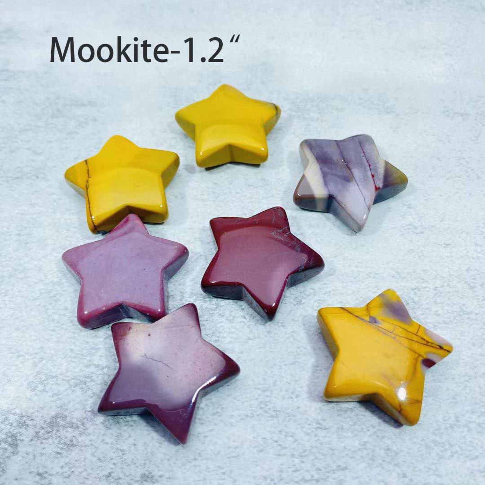 Natural Star Gemstone Crystal Carving Five-pointed Star - Etsy