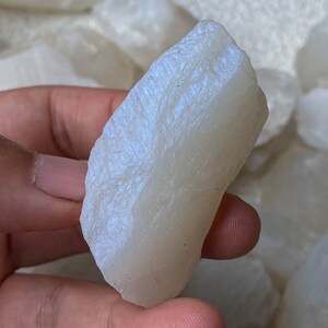 Raw White Gorgeous Moonstone Gorgeous Rough Stone , Natural Raw ...