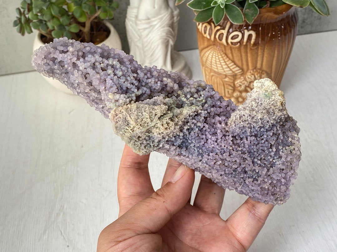 Purple Grape Agate Clusters , Natural Raw Stone Grape Chalcedony ...