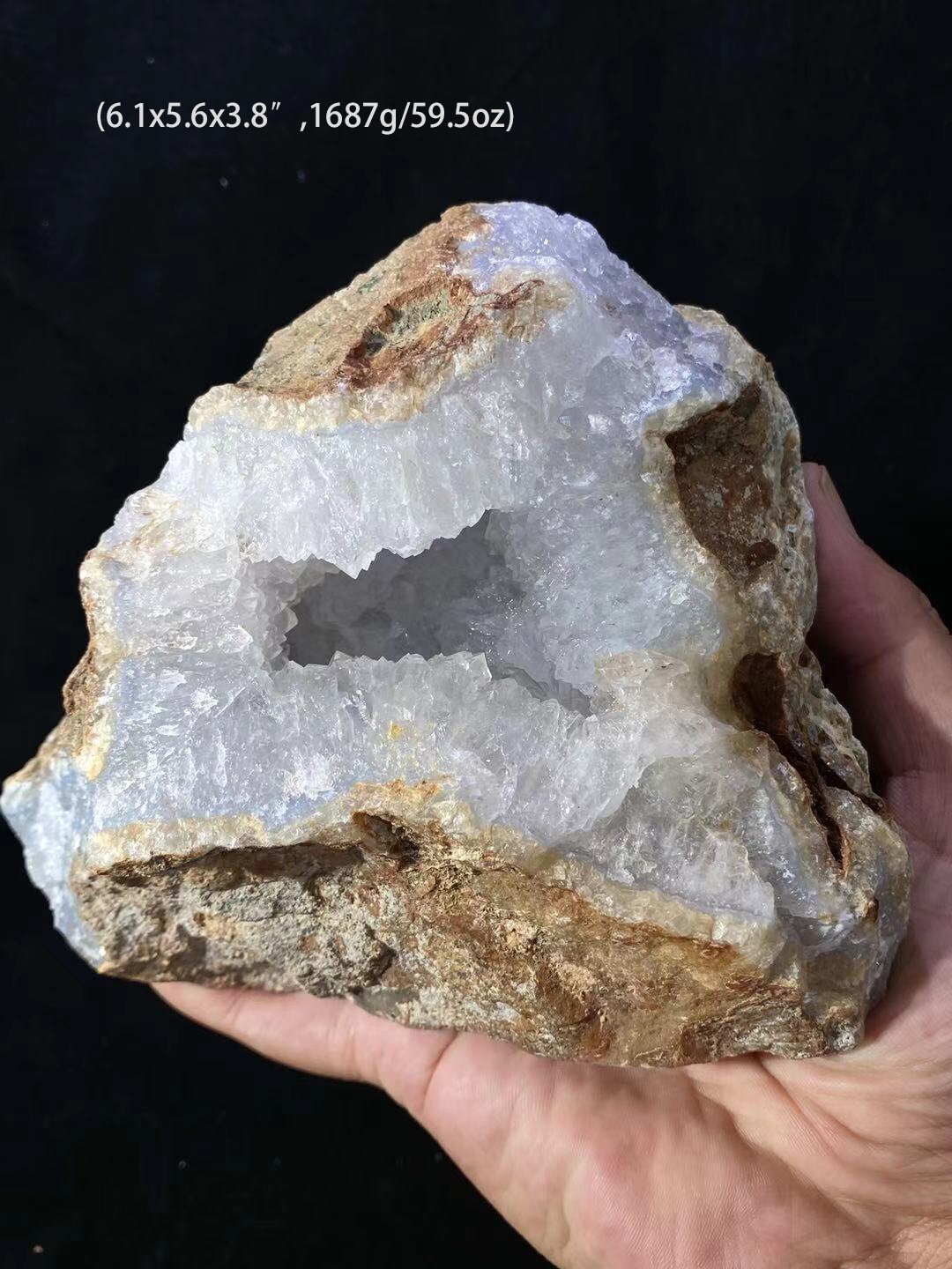 Raw Blue Lace Agate Chunks , Natural Blue Lace Agate , Crystal Gift , Raw Blue Chalcedony , Home ...