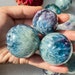 Natural Feather Fluorite Sphere , Snowflake Quartz Crystal Fluorite ...