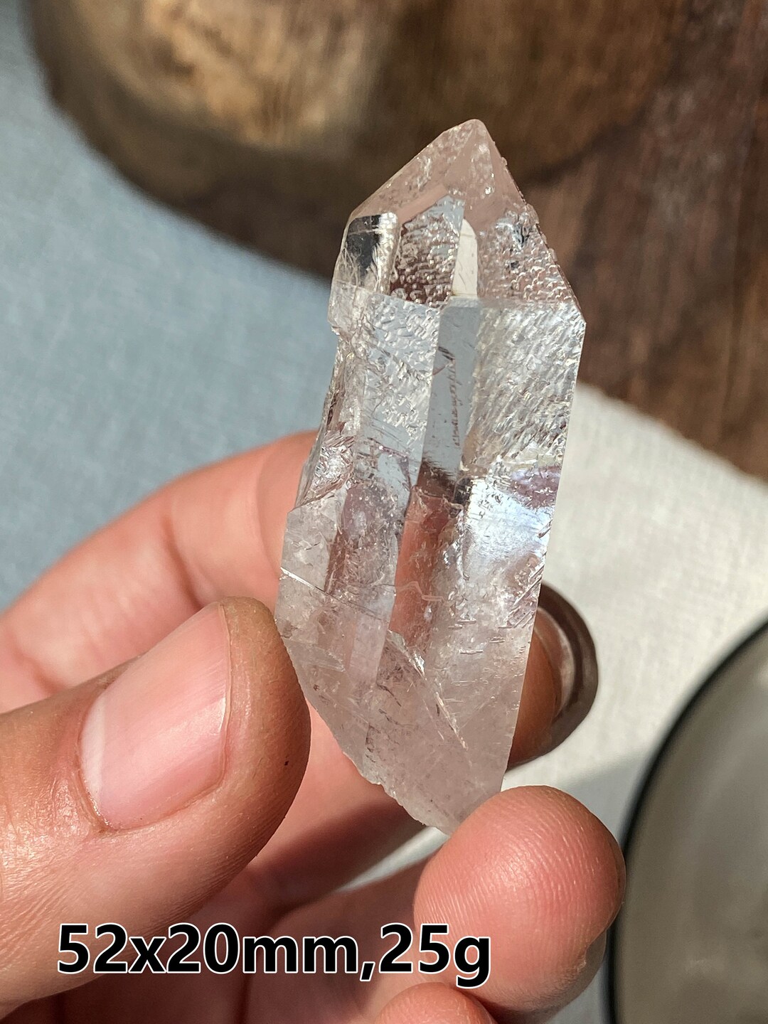 Natural Sirius Quartz Wand Point , Metaphysical Crystals , Crystal ...