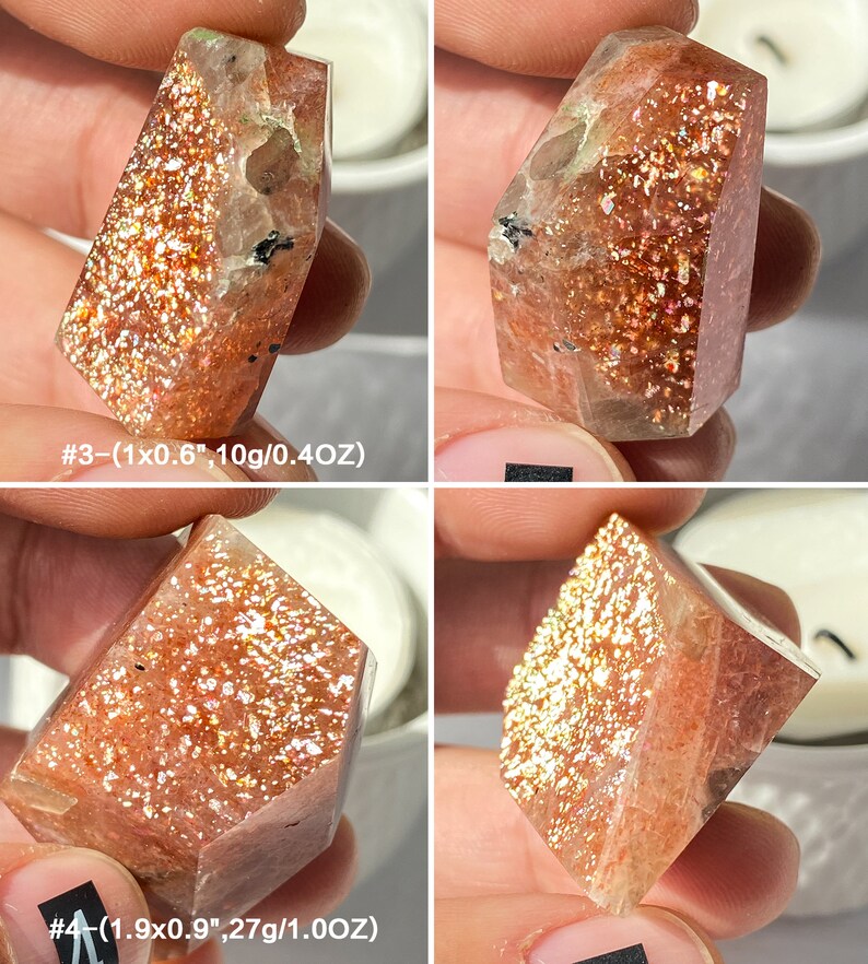 Flashy Sunstone Freeform Gorgeous Shimmery Golden Sunstone - Etsy