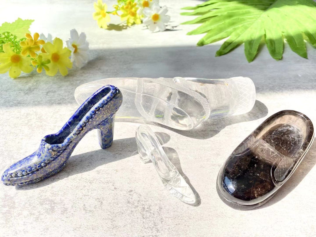 Crystal High Heels , Crystal Shoes , Crystal Gift , Handmade , Crystal ...