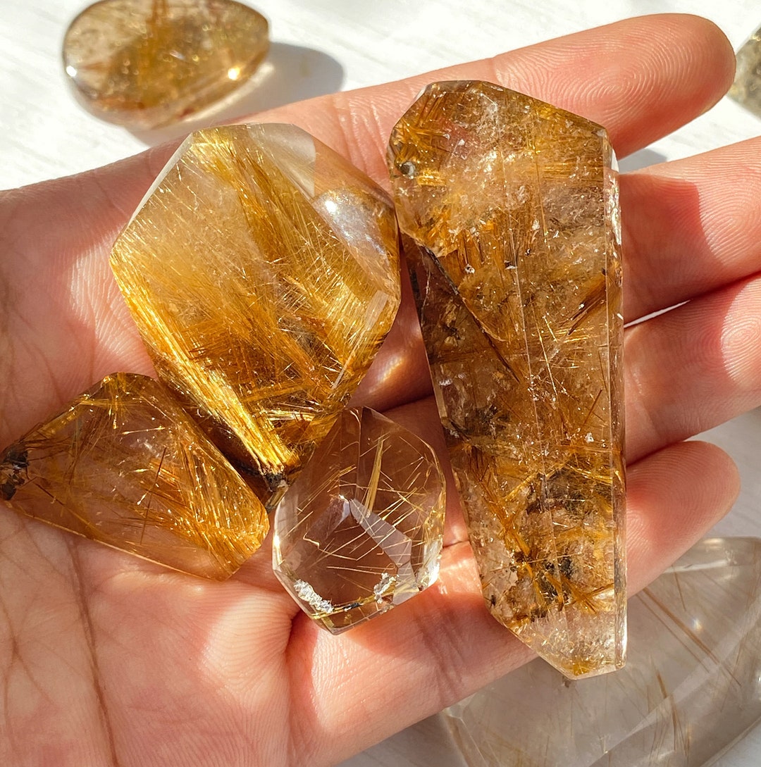 Rutilated Quartz Freeform , Titanium Rutilated Quartz Crystal Pendant ...