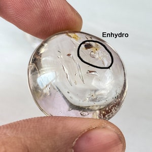 Beautiful and Unique Enhydro Pendant , Amazing Enhydro Tumble With ...