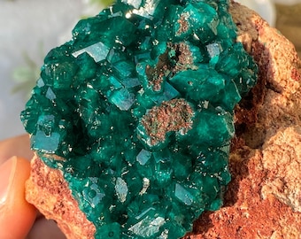 Natural Stunning Green Dioptase , Mineral Specimens From Congo ...