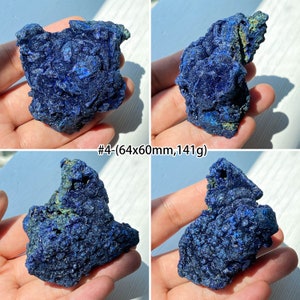 Azurite Crystal Cluster , Natural Azurite Specimen , Home Decoration ...