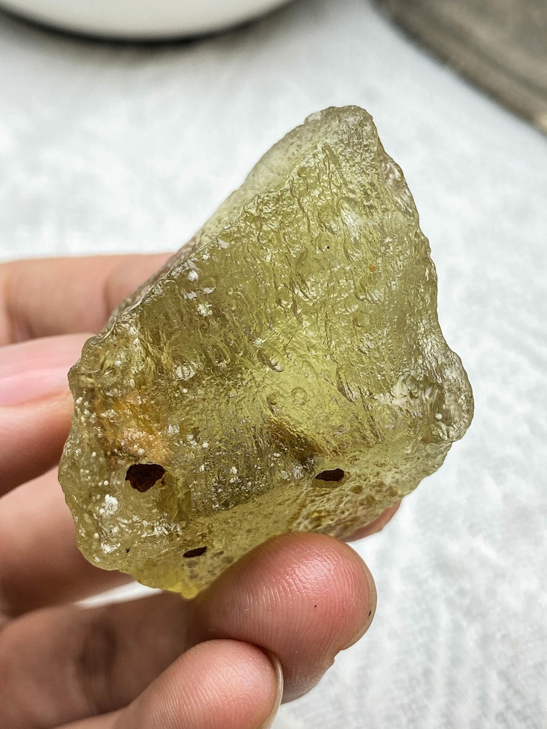 Libyan Desert Glass Meteorite , Cosmic Golden Tektite, Authentic Space ...