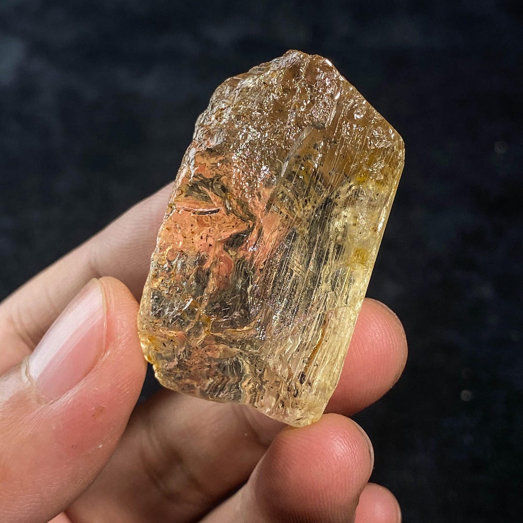 Natural Scapolite Rough , Raw Gemstone Crystal , Loose Gemstones ...