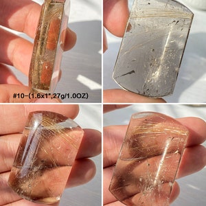 Rutilated Quartz Freeform , Titanium Rutilated Quartz Crystal Pendant ...