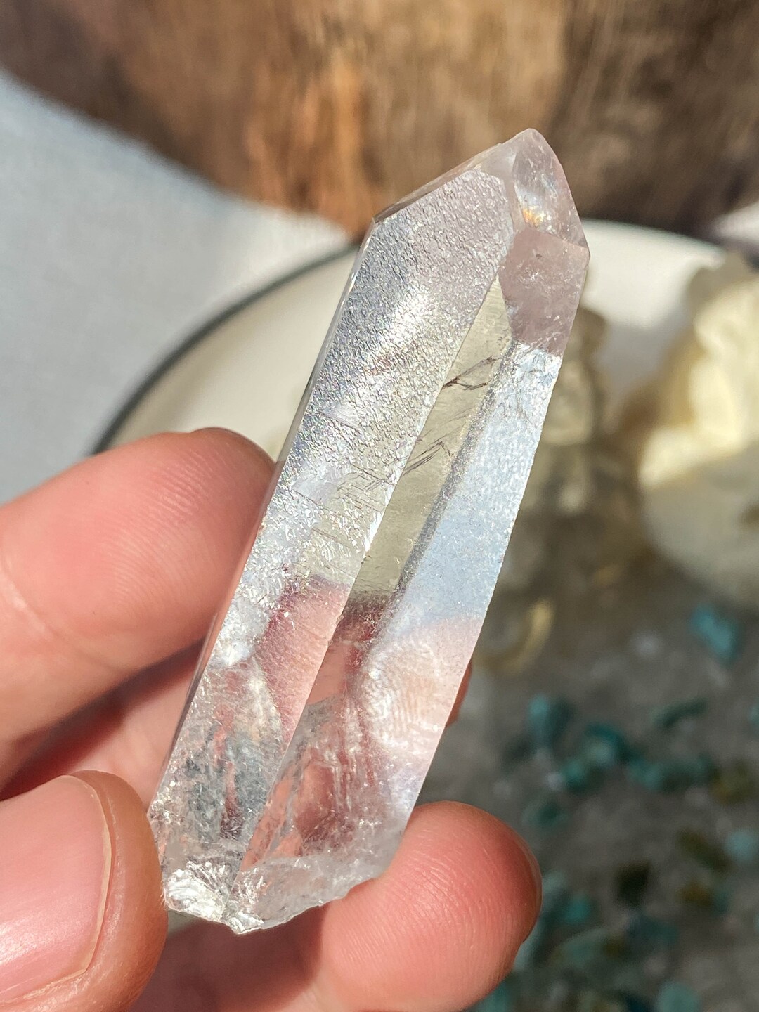 Natural Sirius Quartz Wand Point , Metaphysical Crystals , Crystal ...