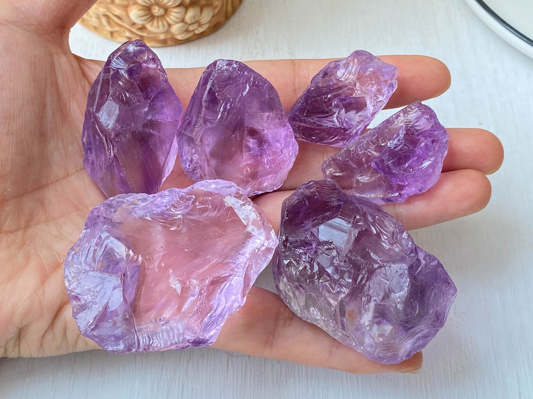 Natural Rough Amethyst Stones , Amethyst Rough Rock , Raw Amethyst ...