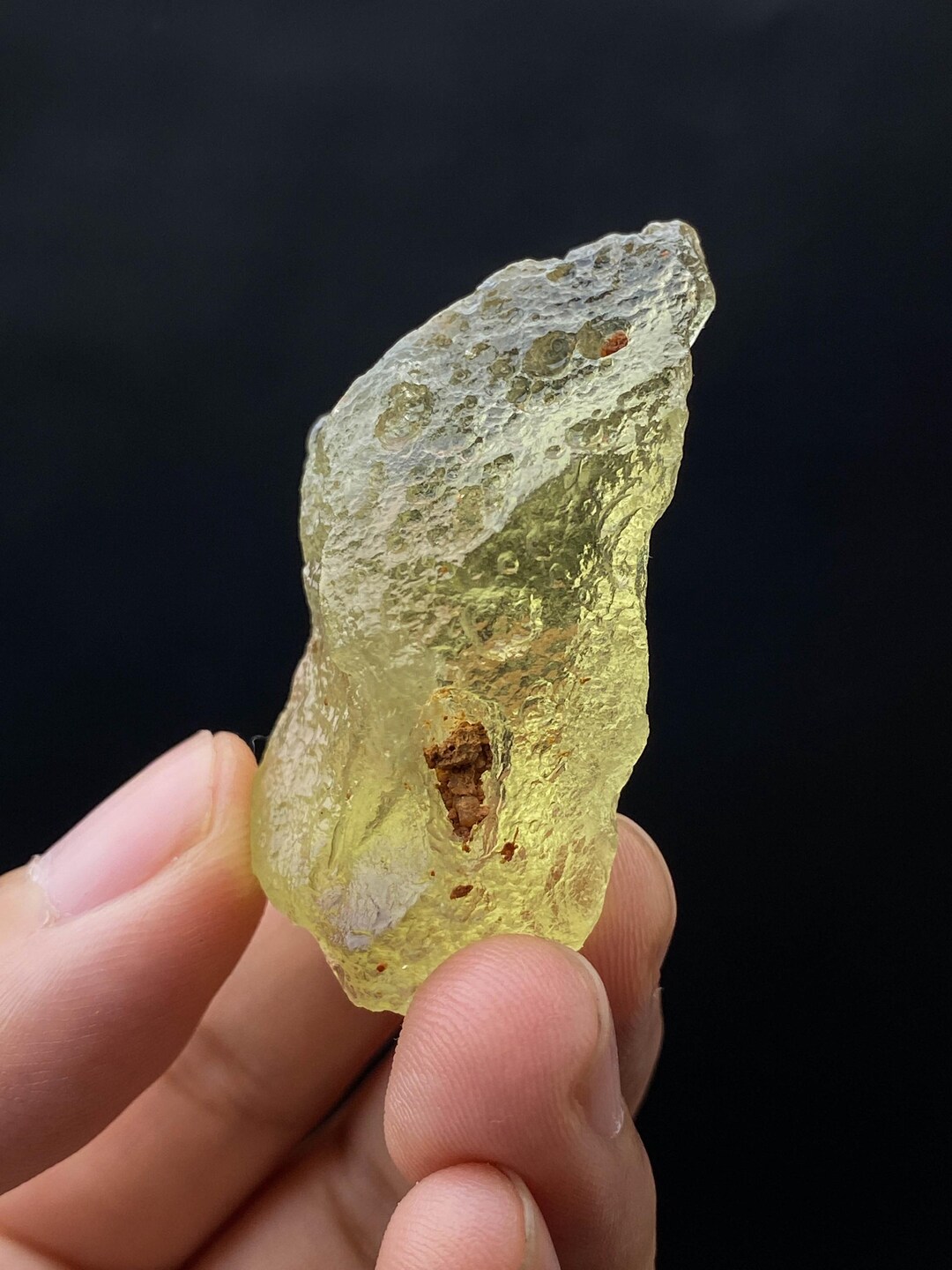 Libyan Desert Glass Meteorite , Cosmic Golden Tektite, Authentic Space ...