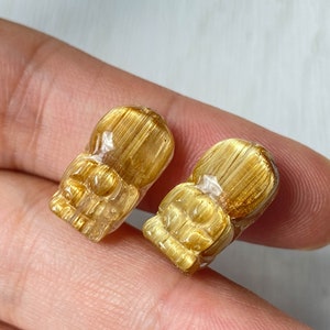 Titanium Rutile Pixiu , Natural Golden Rutilated Quartz Crystal Pixiu ...