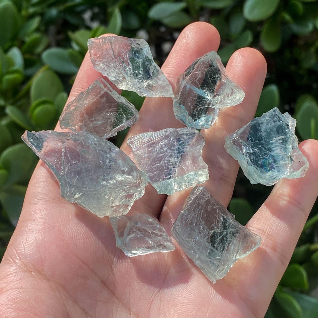 Rare Beautiful Feldspar Specimen ,sky Blue Stone , Home Decoration ...