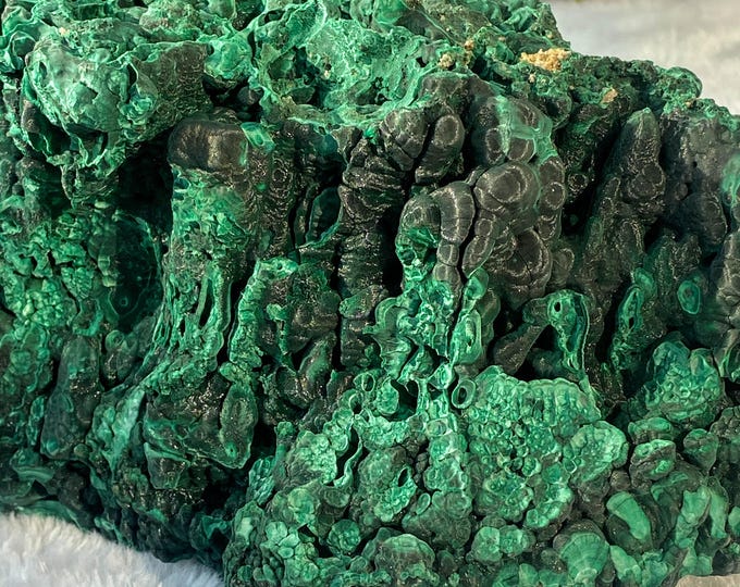 Natural Velvet Eye Malachite Specimen , Raw Malachite , Quartz Specimen ...