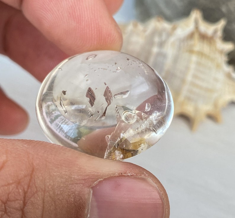 Beautiful and Unique Enhydro Pendant , Amazing Enhydro Tumble With ...