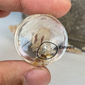 Beautiful and Unique Enhydro Pendant , Amazing Enhydro Tumble With ...