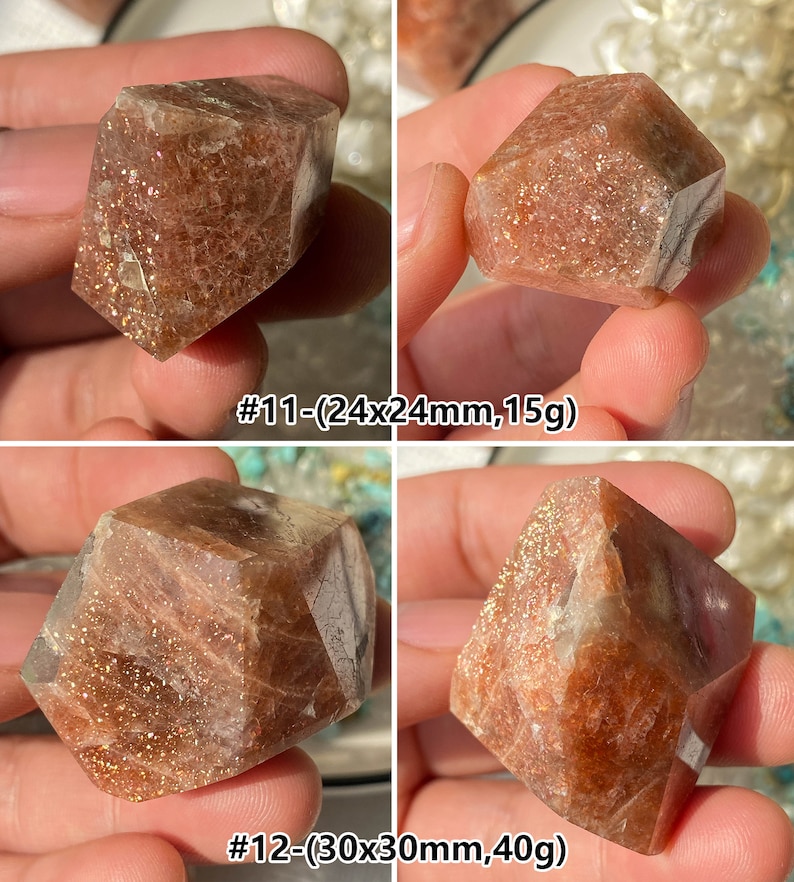 Flashy Sunstone Freeform , Gorgeous Shimmery Golden Sunstone Freeform ...