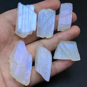Raw White Gorgeous Moonstone Gorgeous Rough Stone , Natural Raw ...