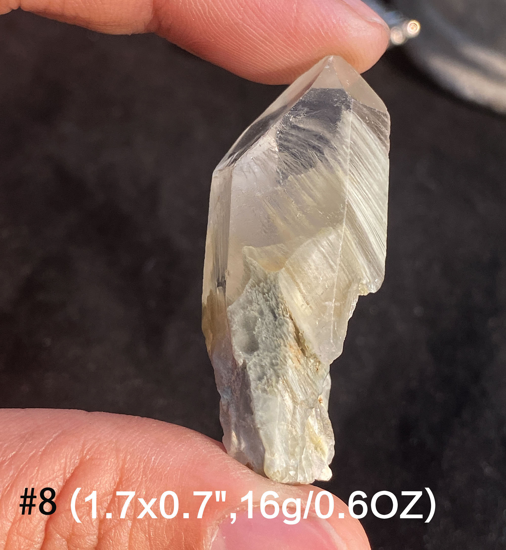 Rabbit Hair Quartz Natural Phantom Quartz Crystal Red - Etsy