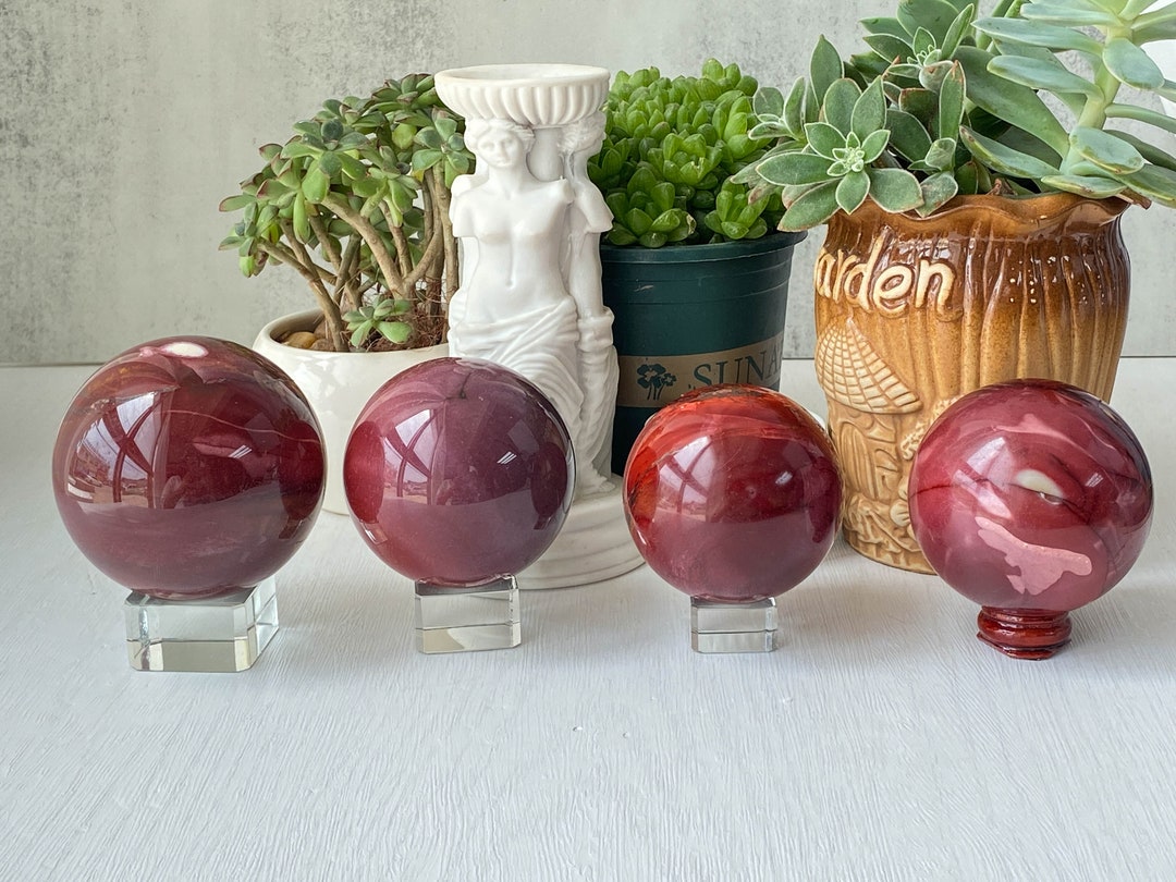 Mookaite Sphere , Mookaite Jasper Sphere Crytsal Sephere Reiki Healing ...