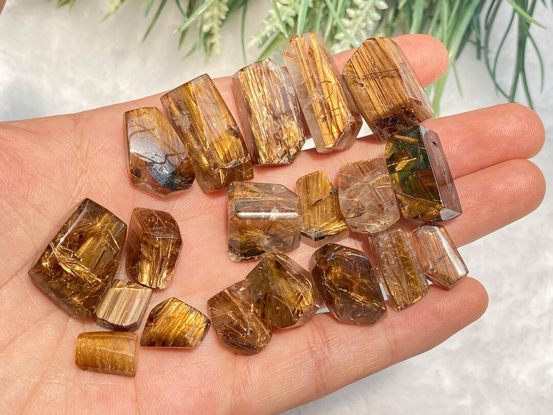 Titanium Crystal Rutilated Freeform Pendant , Crystal Collection ...