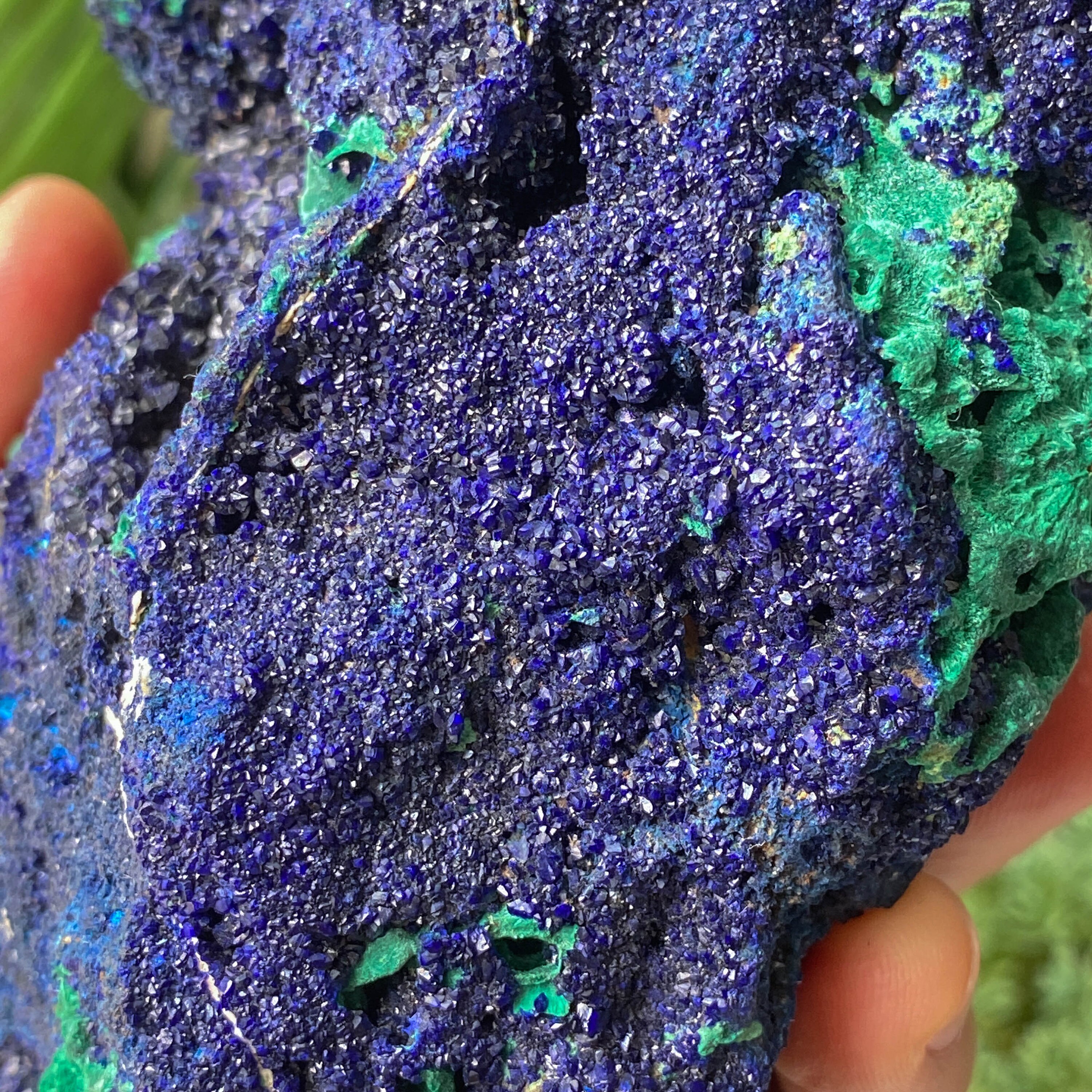 Azurite Crystal Cluster: Natural Malachite Specimen, Home Decor - Etsy