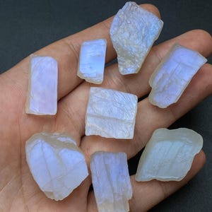 Raw White Gorgeous Moonstone Gorgeous Rough Stone , Natural Raw ...