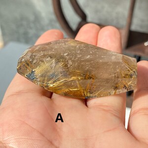 Rutilated Quartz Freeform , Titanium Rutilated Quartz Crystal Pendant ...