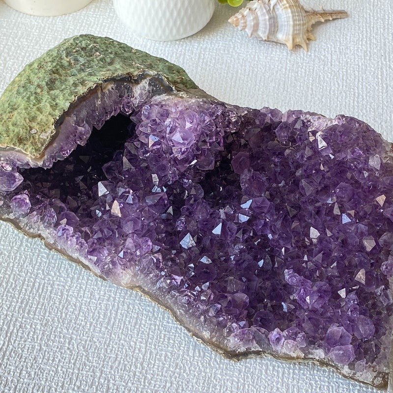 Raw Amethyst Crystal - Etsy
