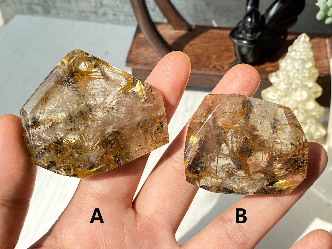 Rutilated Quartz Freeform , Titanium Rutilated Quartz Crystal Pendant ...