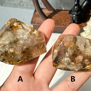 Rutilated Quartz Freeform , Titanium Rutilated Quartz Crystal Pendant ...