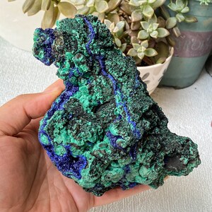 Azurite Crystal Cluster , Natural Azurite Specimen From Congo ,home ...